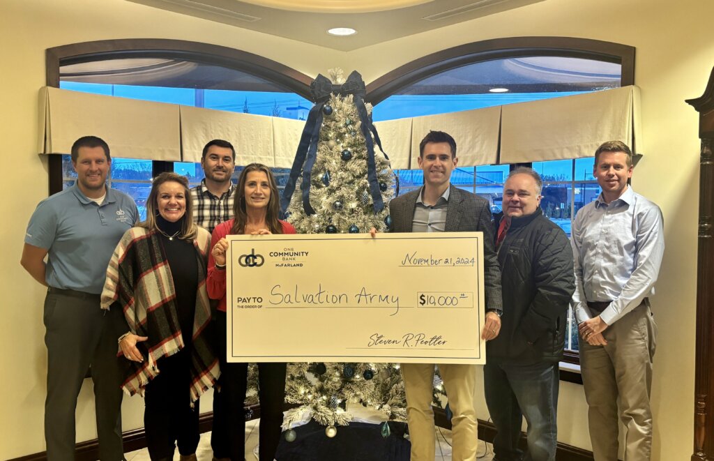 One Community Bank Donates $10,000 to the Salvation Army of Dane County ...