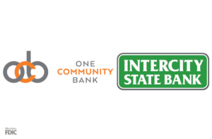 One Community Bank to Merge with Intercity State Bank | One Community Bank